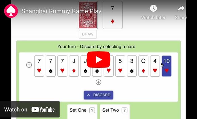 Shanghai Rummy - Card Game